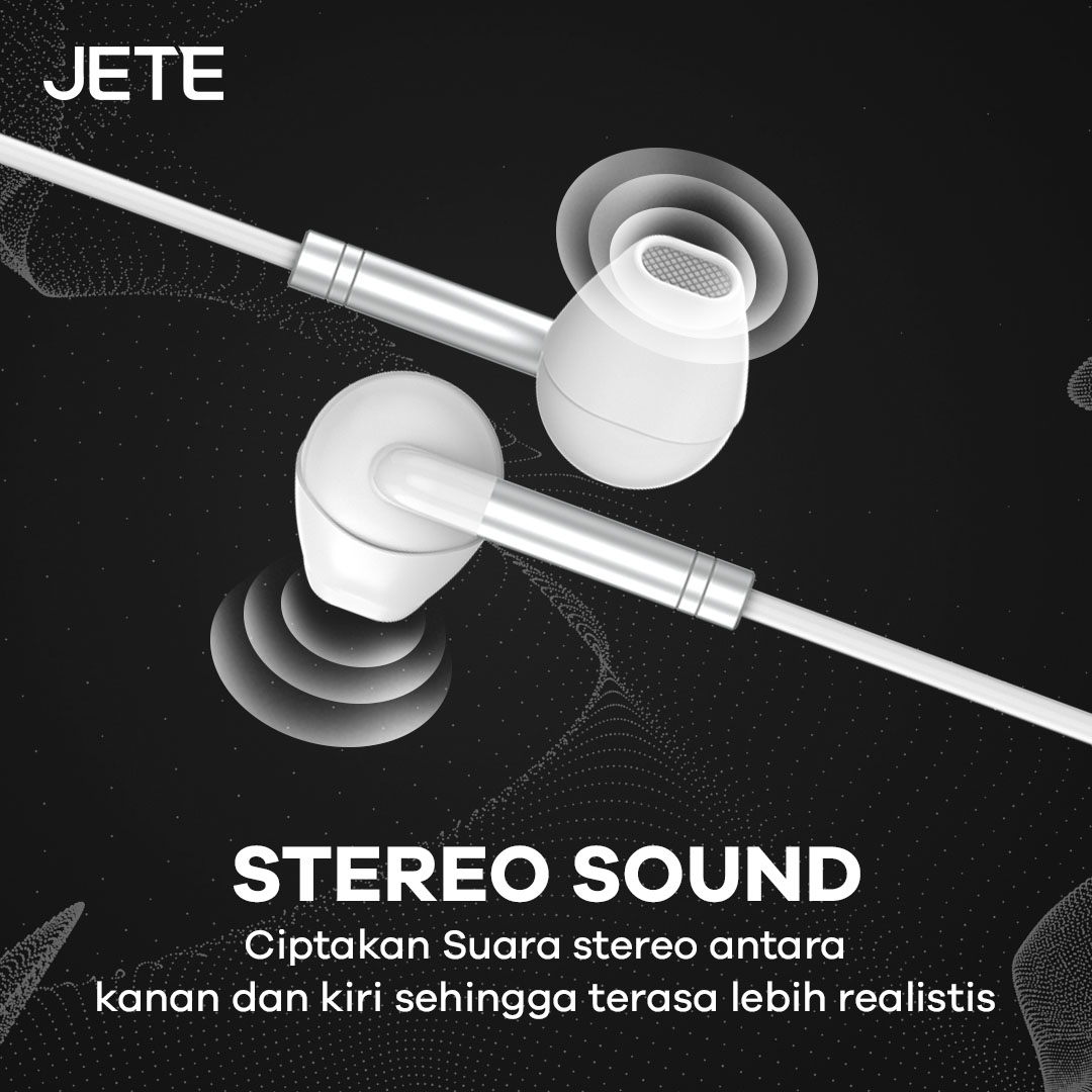 Jual Earphone JETE HX12 Series - JETE Indonesia